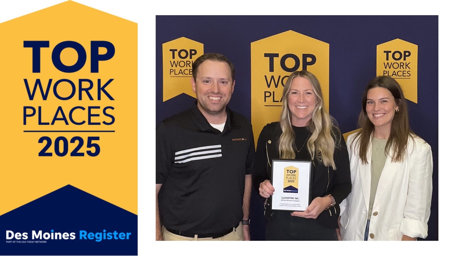 Clickstop Named Among Iowa’s Top Workplaces for 12th Time - Clickstop
